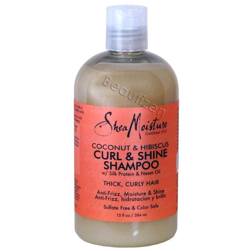 Shea Moisture Coconut Hibiscus Curl And Shine Shampoo 13 Oz